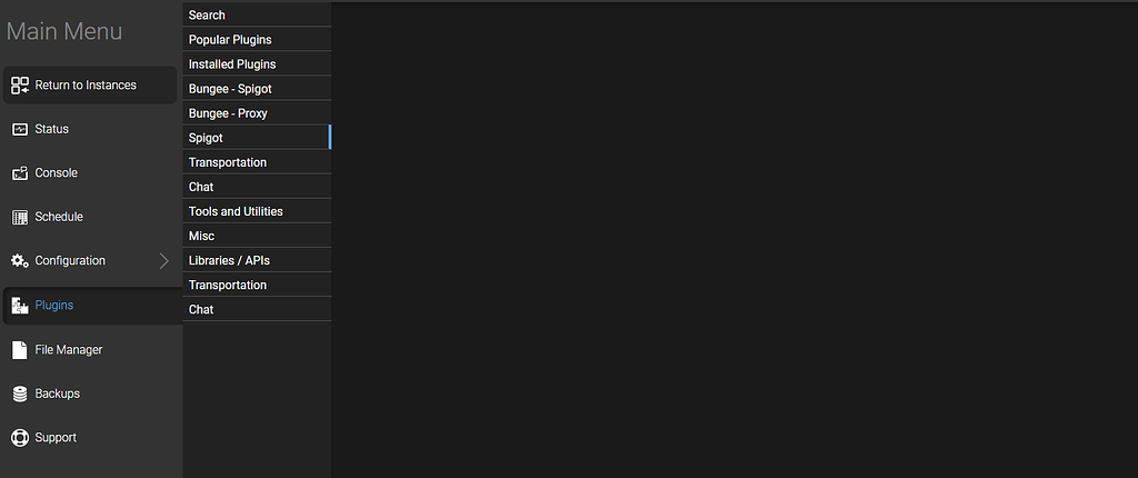 Minecraft server instance not listing available plugins - Technical Support - CubeCoders Support