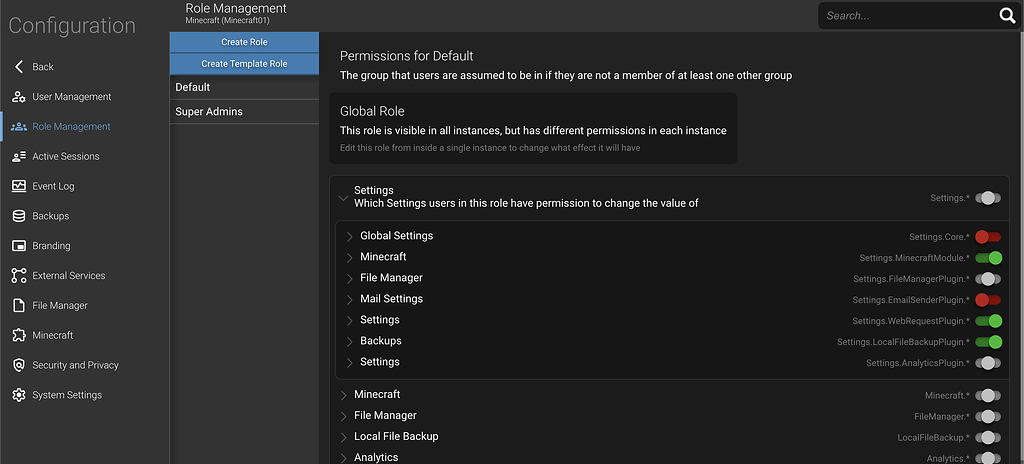 Managing user permissions in AMP - How To - CubeCoders Support